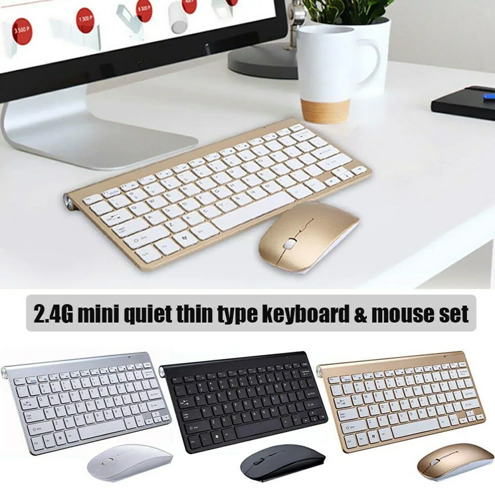 Wireless-Keyboard-And-Mouse-Ergonomics-Portable-Full-Size-USB-Interface ...