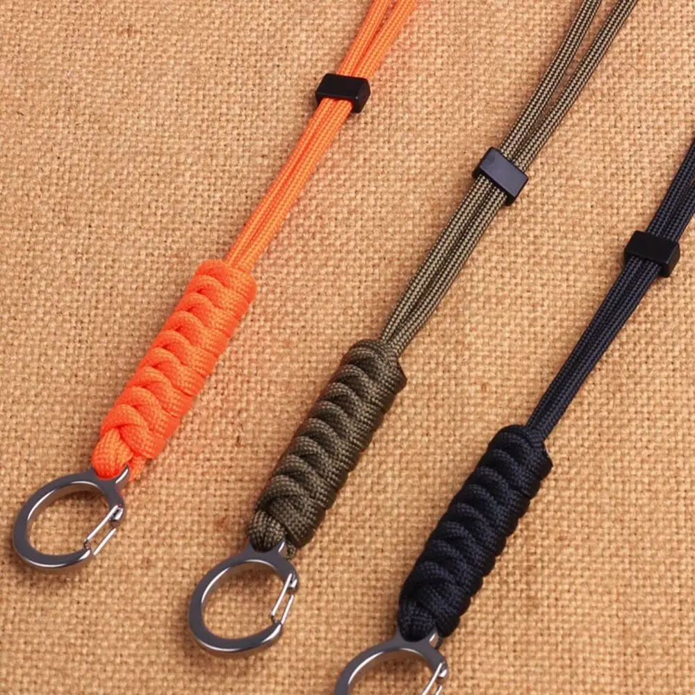 Paracord-Keychain-Lanyard-Buckle-High-Strength-Parachute-Cord-Self ...