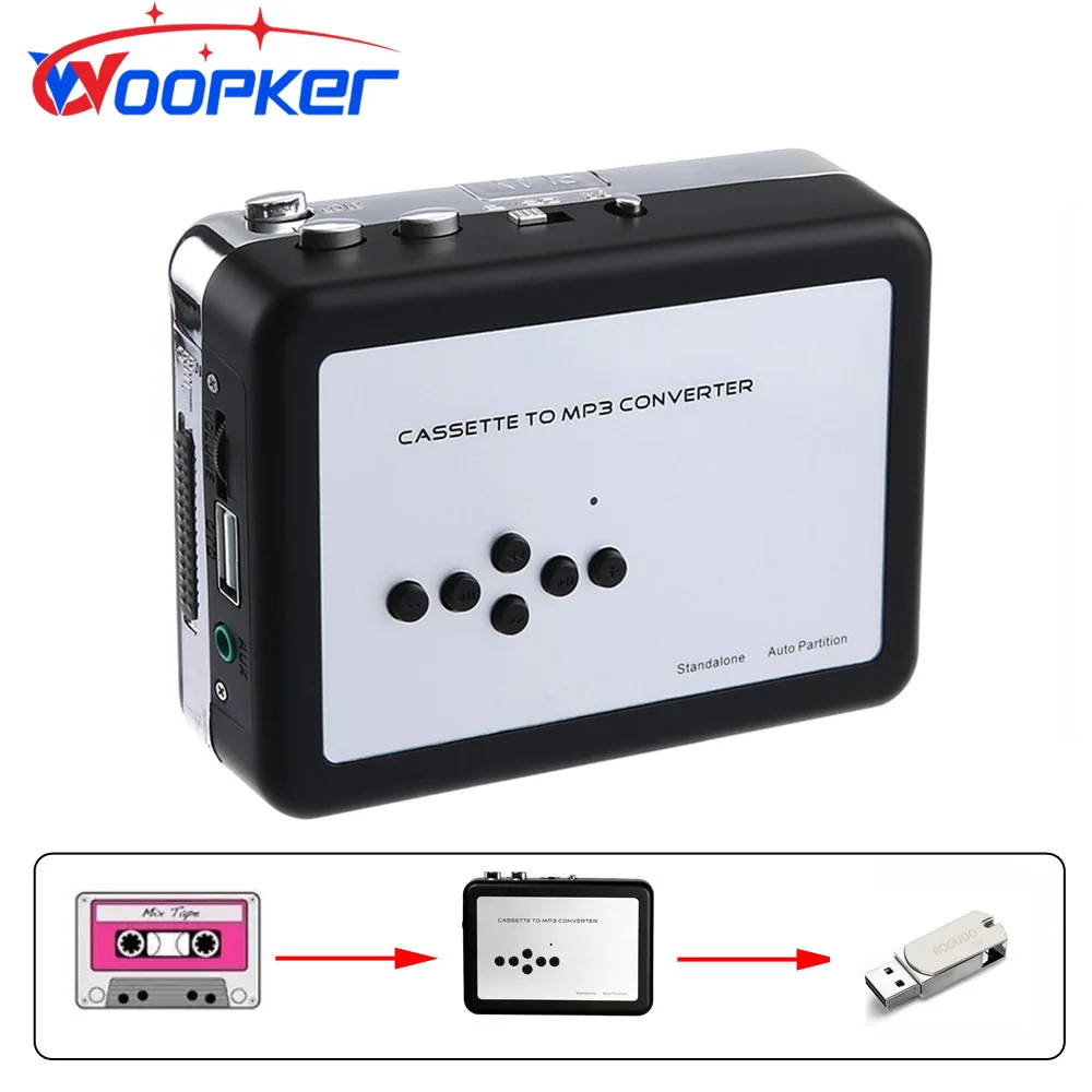Cassette-Tape-to-MP3-Converter-USB-Cassette-Capture-Walkman-Tape-Player ...