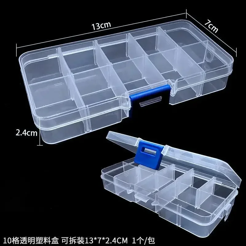 Caja-de-pl-stico-transparente-para-almacenamiento-de-joyas-contenedor ...