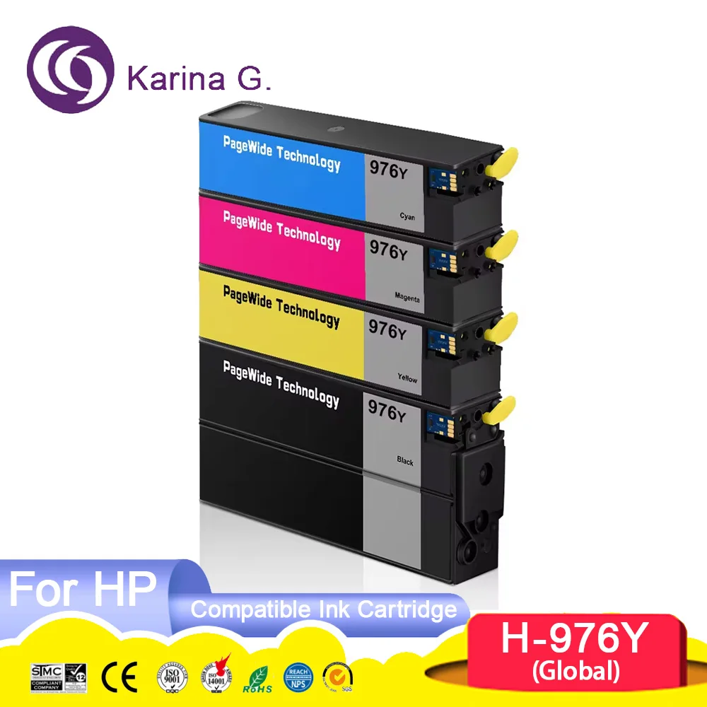 For-hp-976Y-Compatible-Pigment-Ink-Cartridge-for-HP-Pagewide-pro-552dw ...