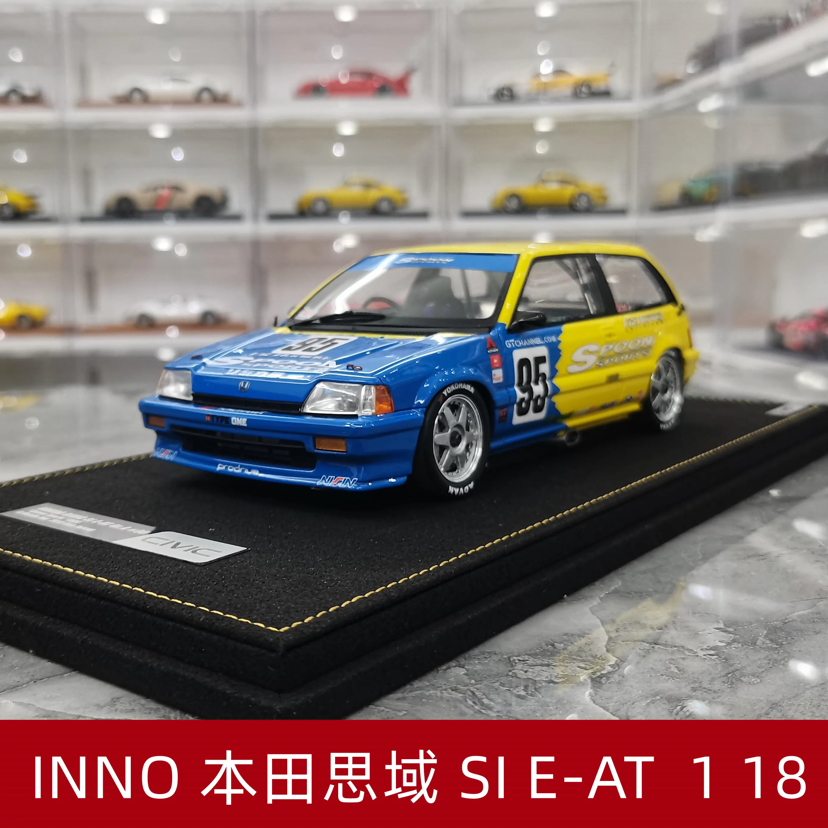 Inno Model 1:18 Scale Diecast Car Model 2013 Honda Civic Sie-at Gr.a ...
