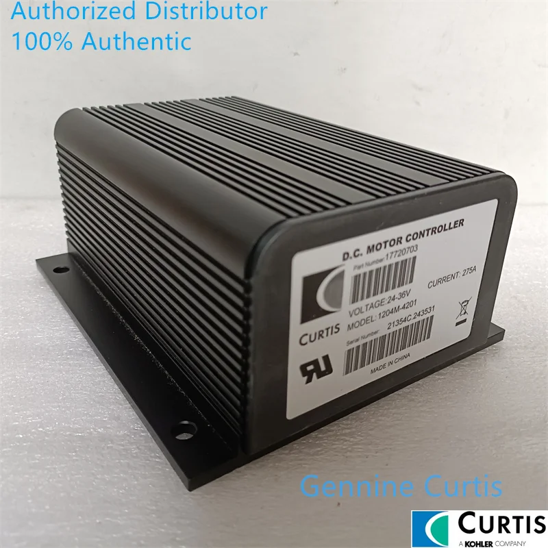 Genuine Curtis Controller 1204 1204M-4201 24V 36V 275A Motor Speed ...