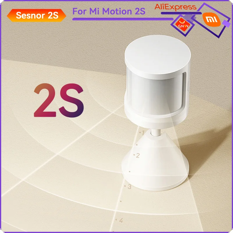 For-Xiaomi-Mi-Motion-Sensor-2S-3m-High-Sensitive-Mode-0-1000-Lux-10-30 ...