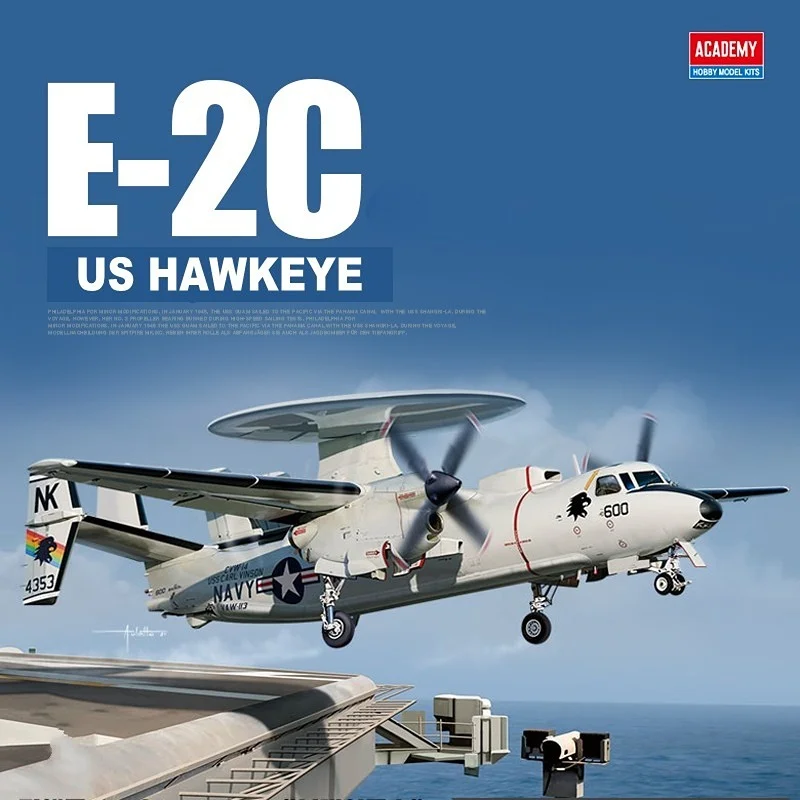 ACADEMY-Montagem-Modelo-de-Avi-o-para-Adultos-Hawkeye-VAW-113-DIY-Hobby ...
