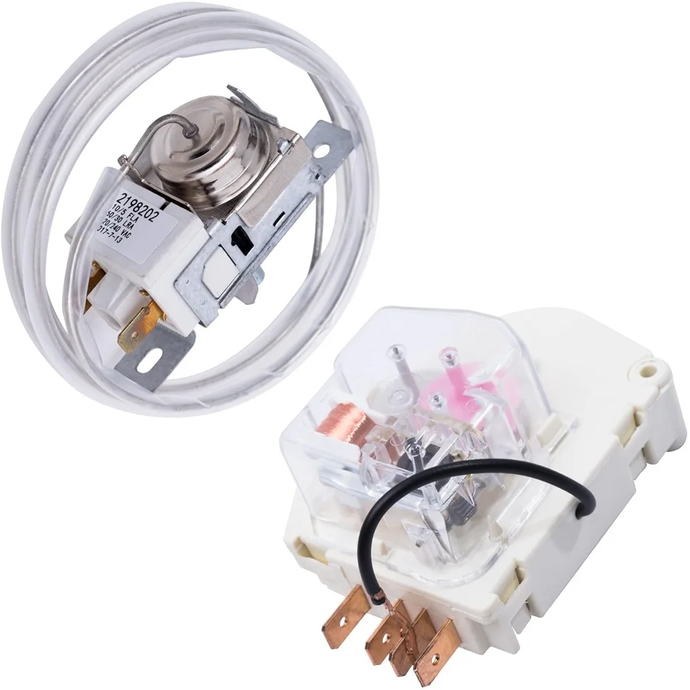 2198202-Refrigerator-Cold-Control-Thermostat-and-W10822278-Refrigerator ...