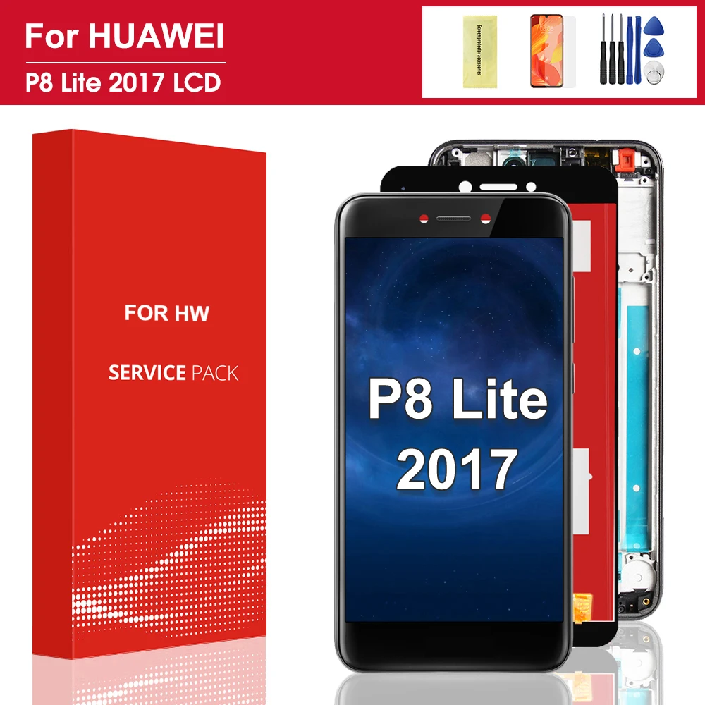 5-2-Display-For-Huawei-P8-Lite-2017-LCD-Display-Touch-Screen-Digitizer ...