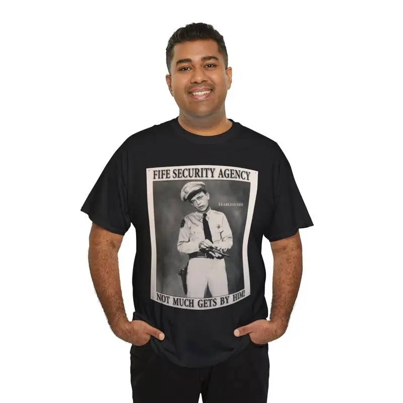 Barney Fife Security Agency Nothing Much get by Him T Shirt ...