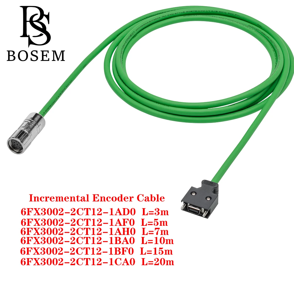 6FX3002-2CT12-1AD0-1AF0-1AH0-1BA0-1BF0-1CA0-V90-Cable-codificador ...