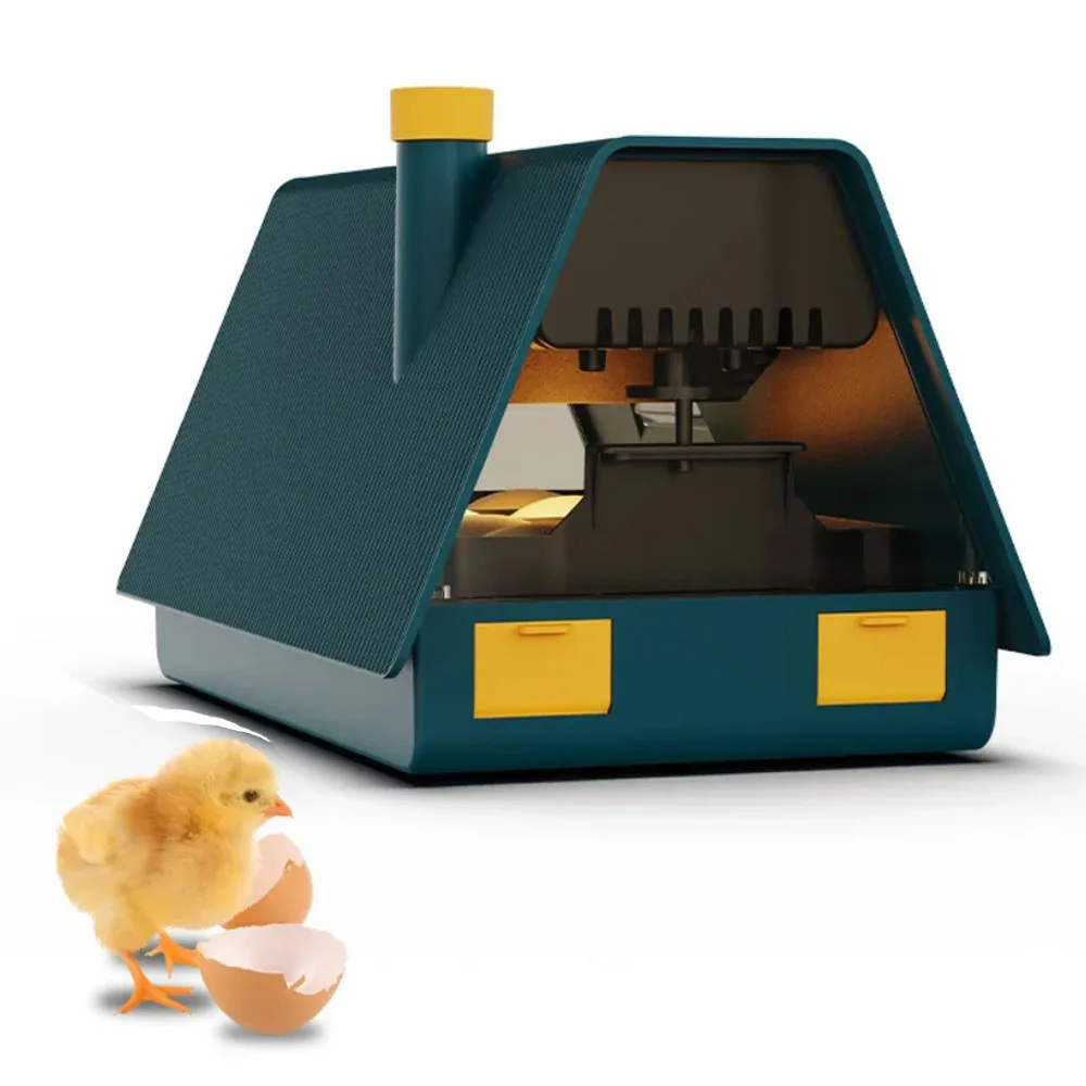 10-Egg-House-Shaped-Incubator-Automatic-Chick-Incubator-Dual-Display-Of ...