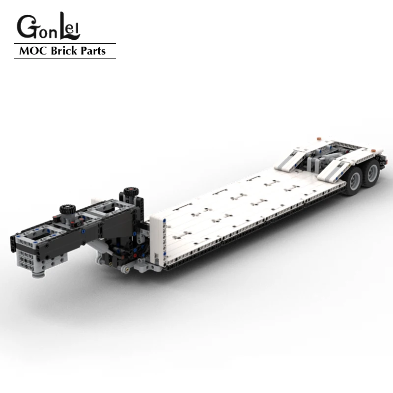 NEW-769PCS-MOC-Gooseneck-Semi-Trailer-fit-for-Mark-Anthem-42078 ...