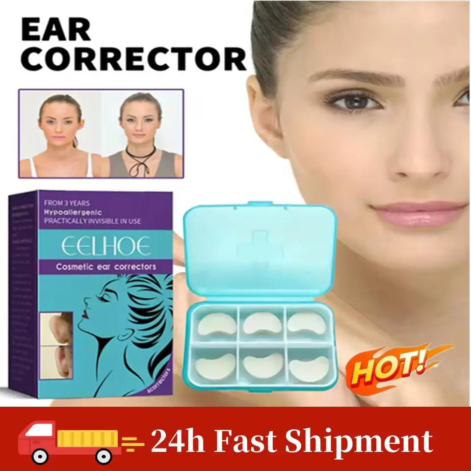 6PCS Ear Stickers Veneer Ears Become Ear Correction Vertical Photo V ...