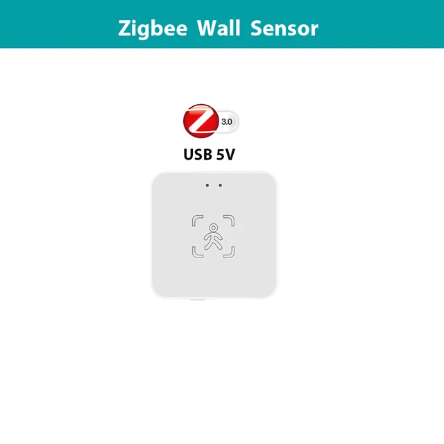 Zigbee Human Presence Detector Tuya Wifi Millimeter Wave Radar Sensor ...