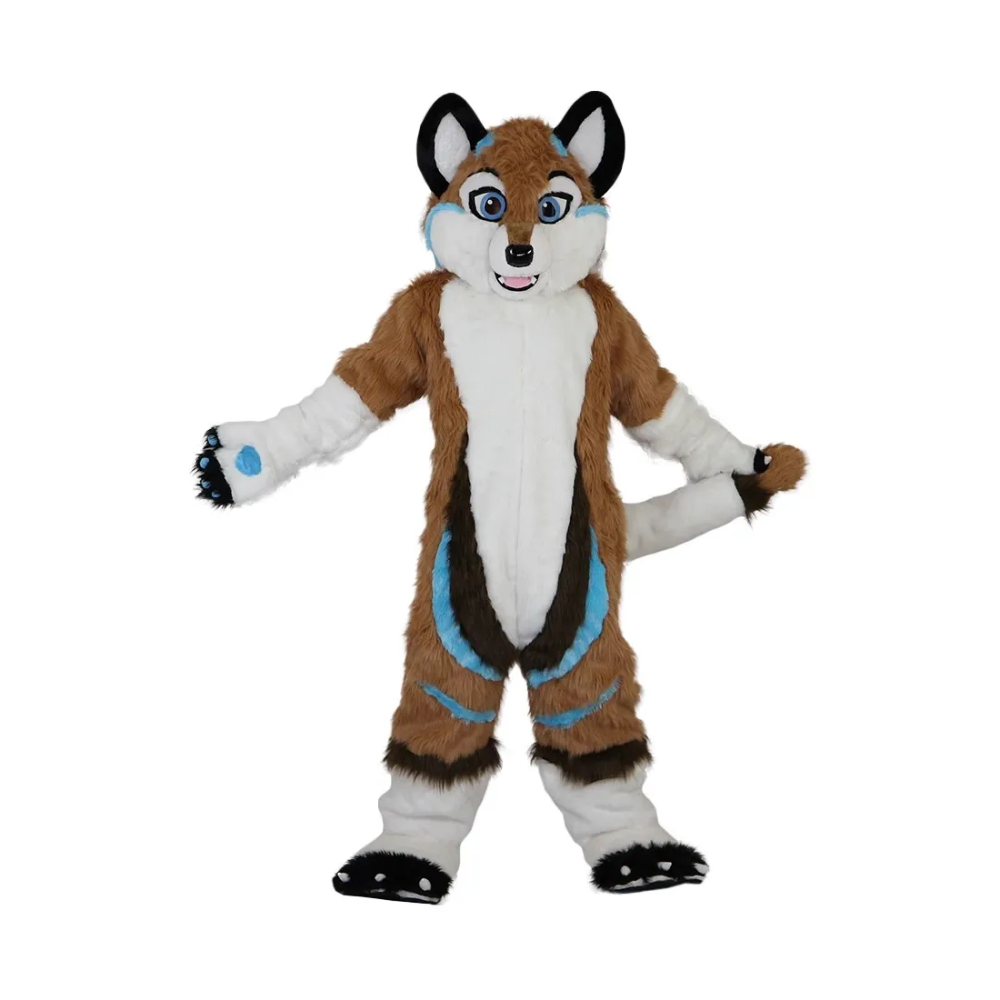 Ladies Fox Cat Wolf Dog Catwomen Prop Fursuit Kigurumi Furry Costume ...