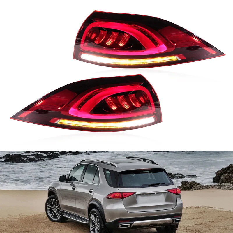 LED Tail Lights For Mercedes-Benz GLE W167 2020 2021 2022 2023 Rear ...