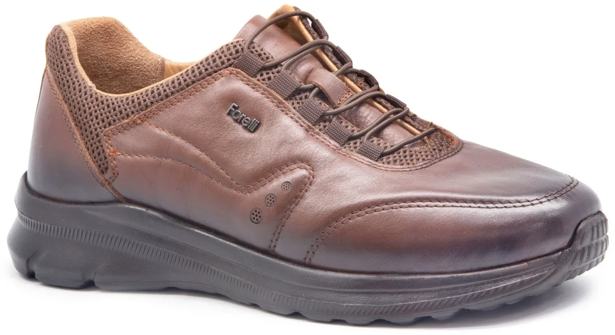 Forelli 47906 Coffee Men 's Shoes 2023 Winter Comfortable Real Cow ...