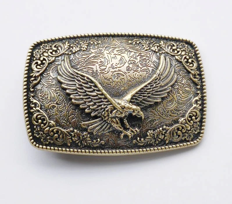 1pc Luxury Eagle&Bull Metal Cool Belt Buckles For Man Unisex Fashion ...