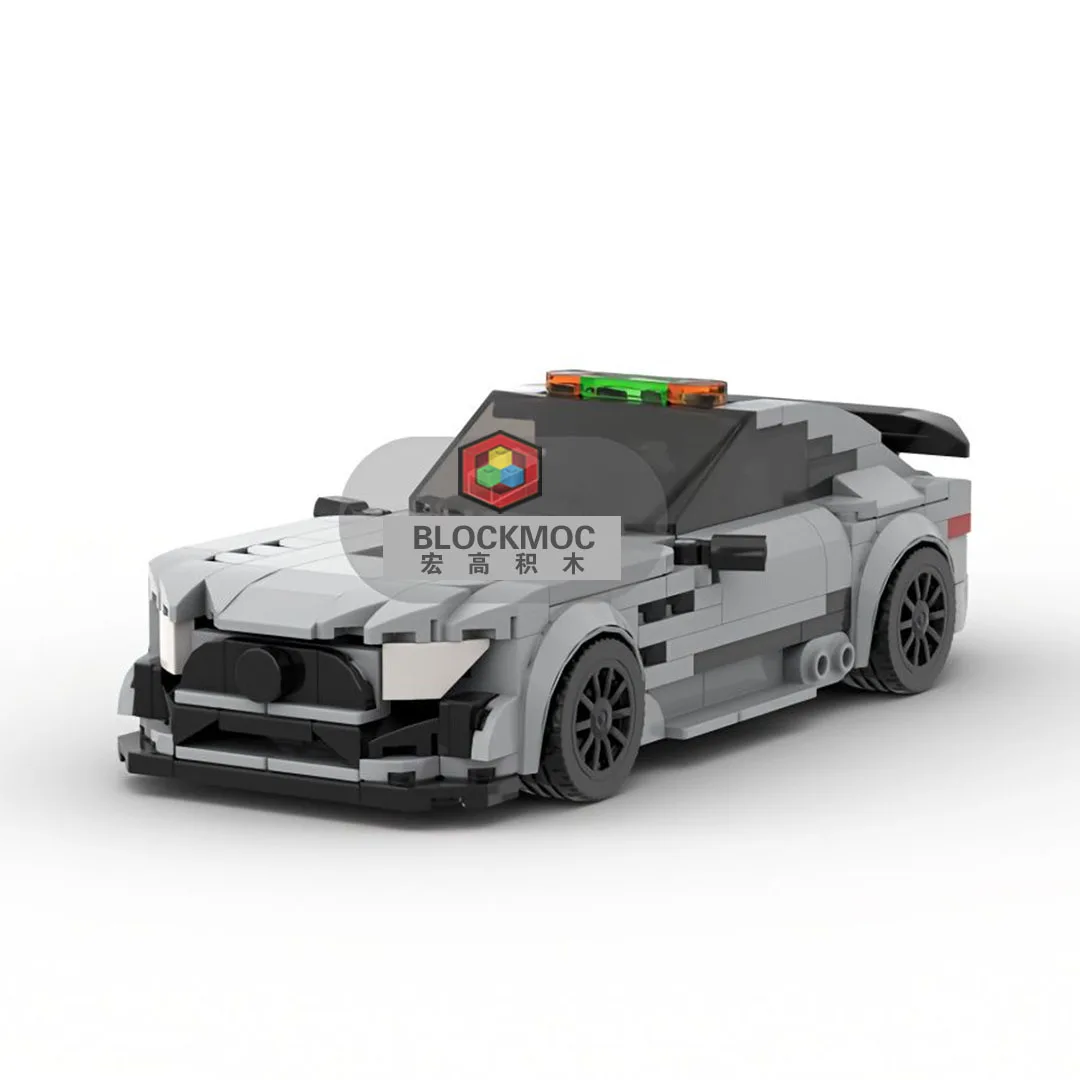 MOC Bricks Benz GTR F1 Safety car Racing Speed Champion Racer Building ...