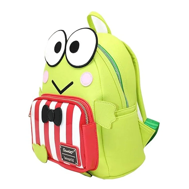 Kawaii Cartoon Loungefly X Sanrio Keroppi Mini Backpack - KawaiiMerch.com