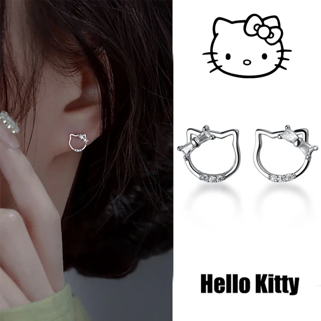 Hello Kitty Bow Earrings