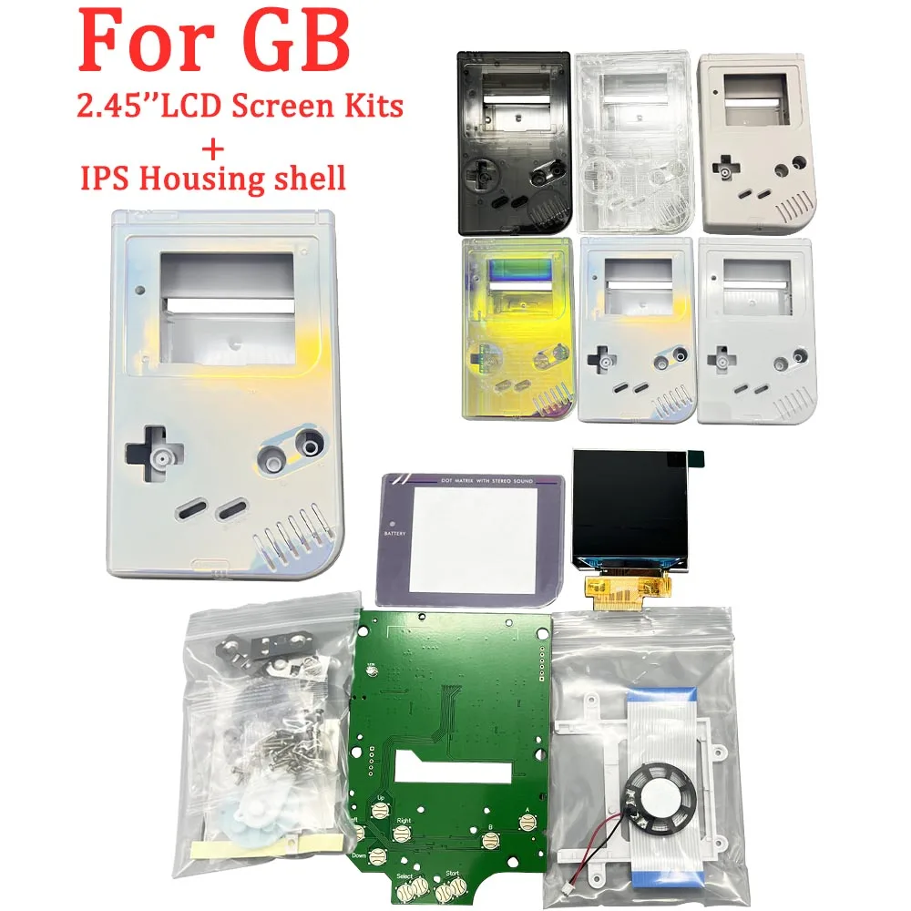 New-2-45-Inch-High-Brightness-IPS-LCD-Screen-Lens-For-Gameboy-GB-DMG ...