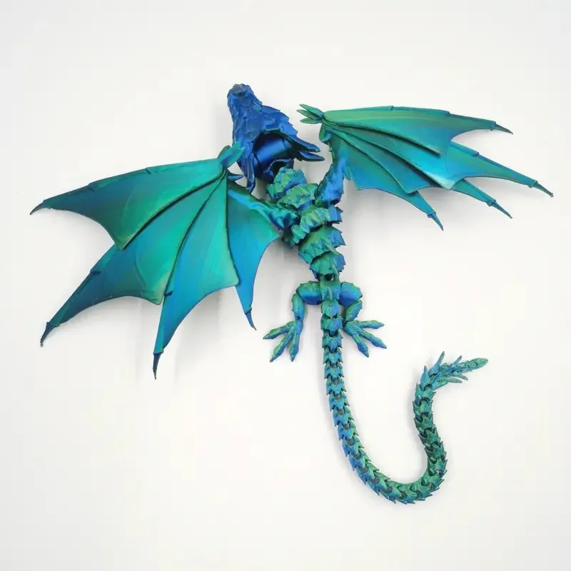 3D-printing-flying-dragon-joint-movable-model-Chinese-Loong-creative ...
