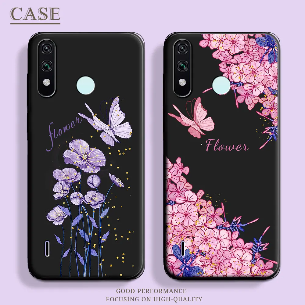 For-Itel-A56-Pro-Case-Butterfly-Soft-Silicone-Couple-Stars-TPU-Phone ...