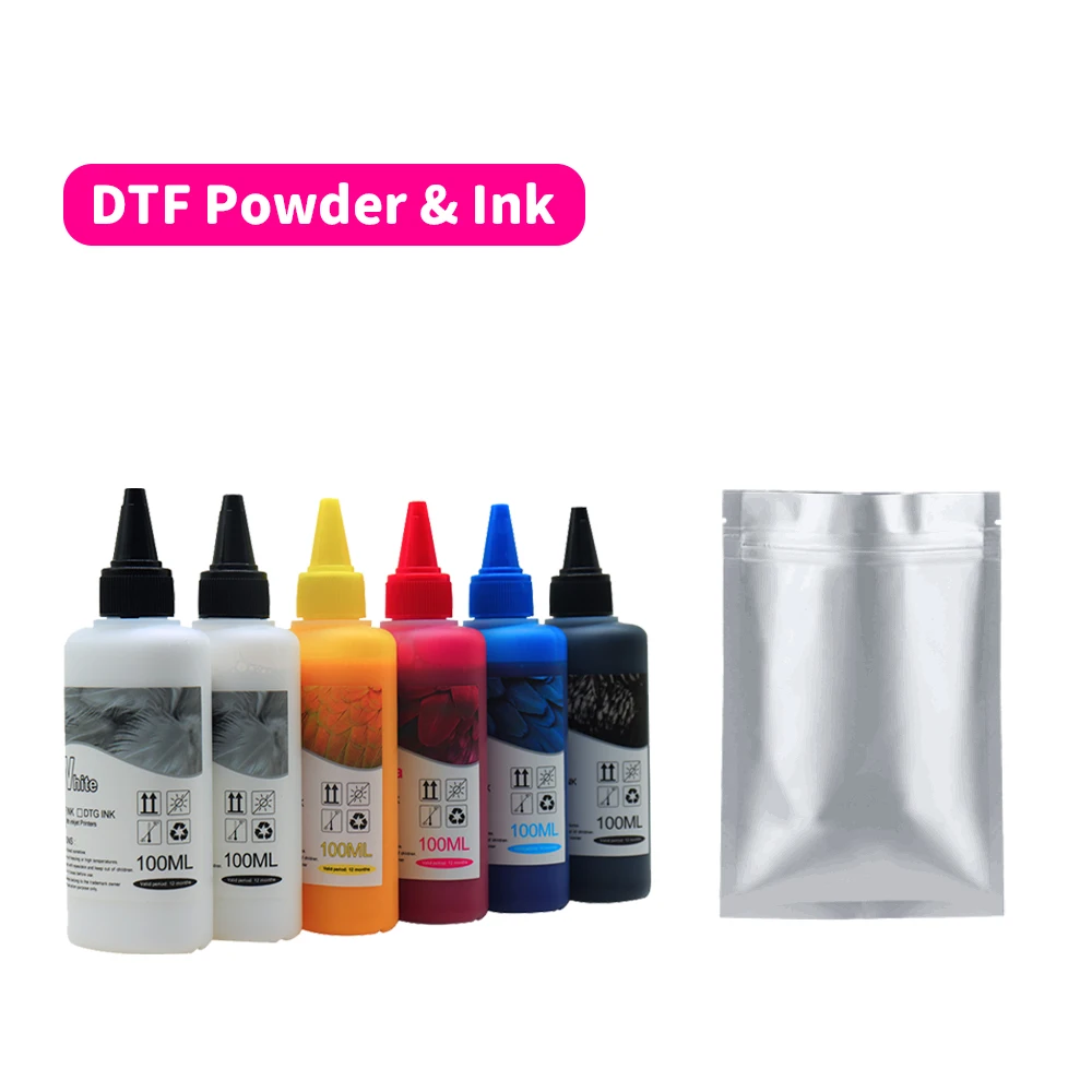 DTF Ink Kit DTF Transfer For Direct Transfer Film Printing For Shirts Clothes T-shirt Printing ...