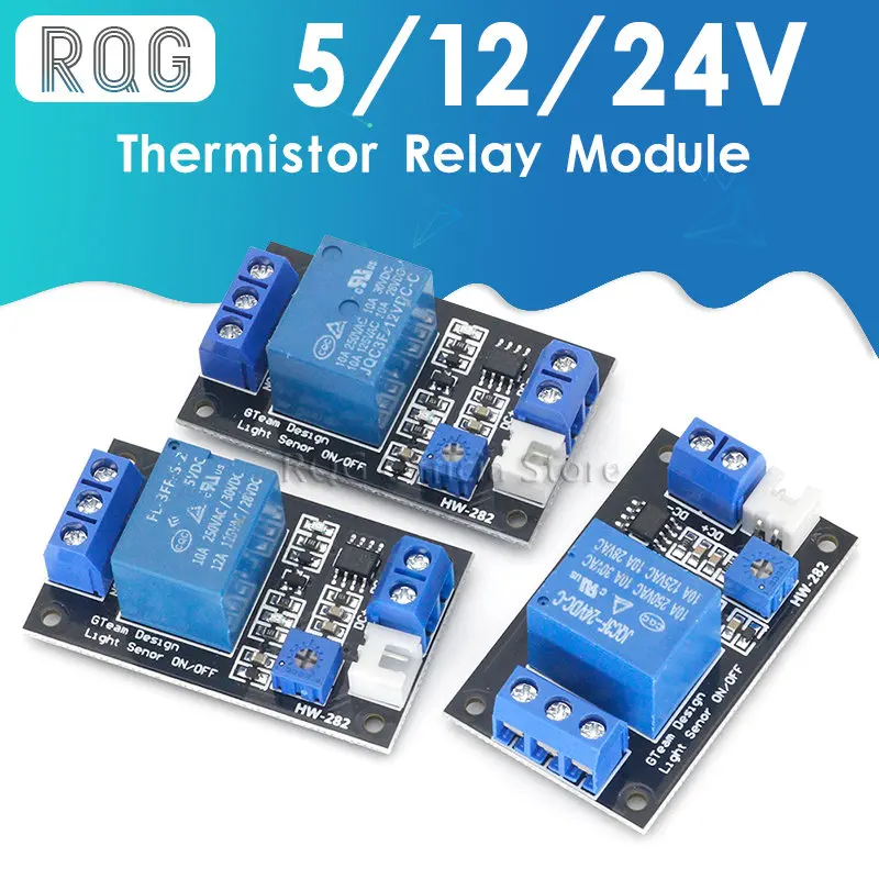 1-Channel-5V-12V-24V-Thermistor-Relay-Module-Temperature-Controller ...