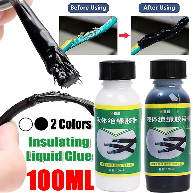 100ml-Liquid-Insulating-Tape-Electrical-Repair-Wire-Cable-Paste-Coat ...