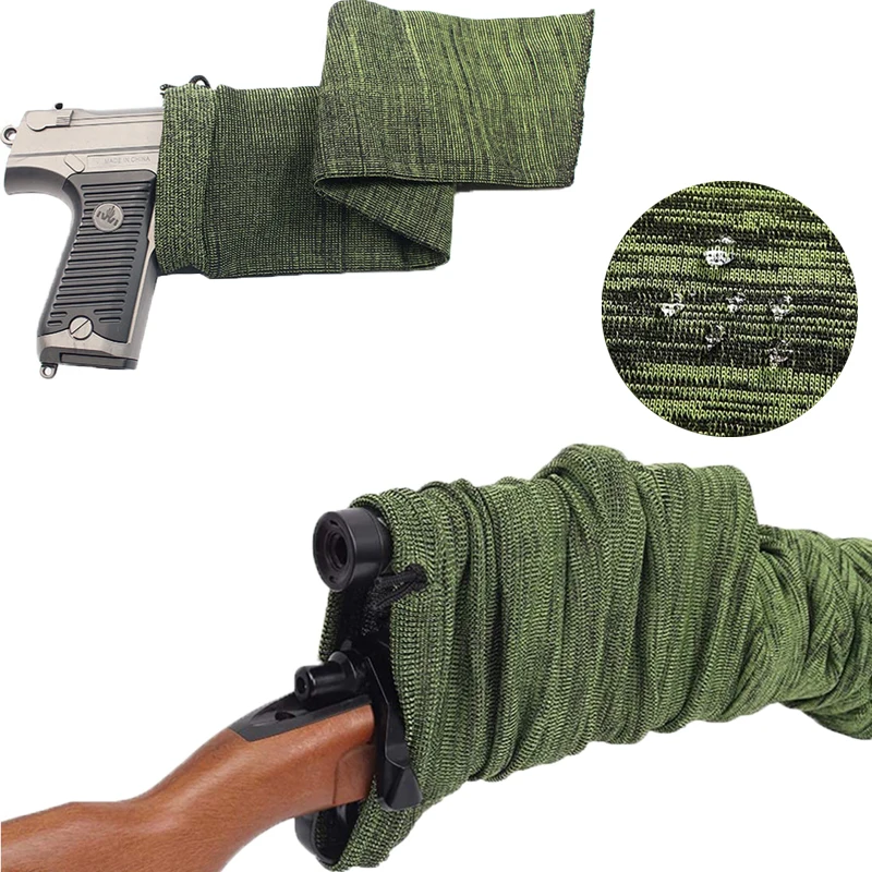Tactical-Hunting-Rifle-Gun-Sock-Storage-Case-Bag-Green-Sleeve-Sack-36cm ...