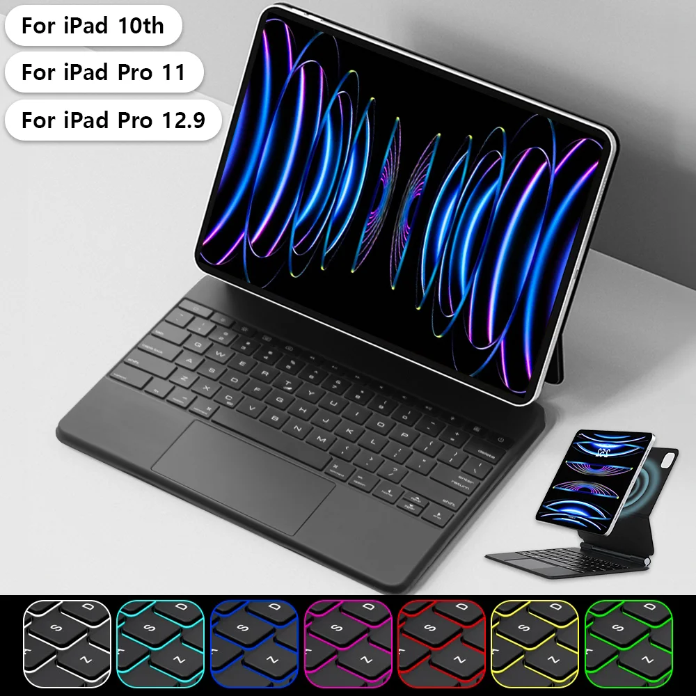 Magic-Keyboard-for-iPad-Air4-5-10-9-Pro-11-12-9-10th-Gneration-Magnetic ...