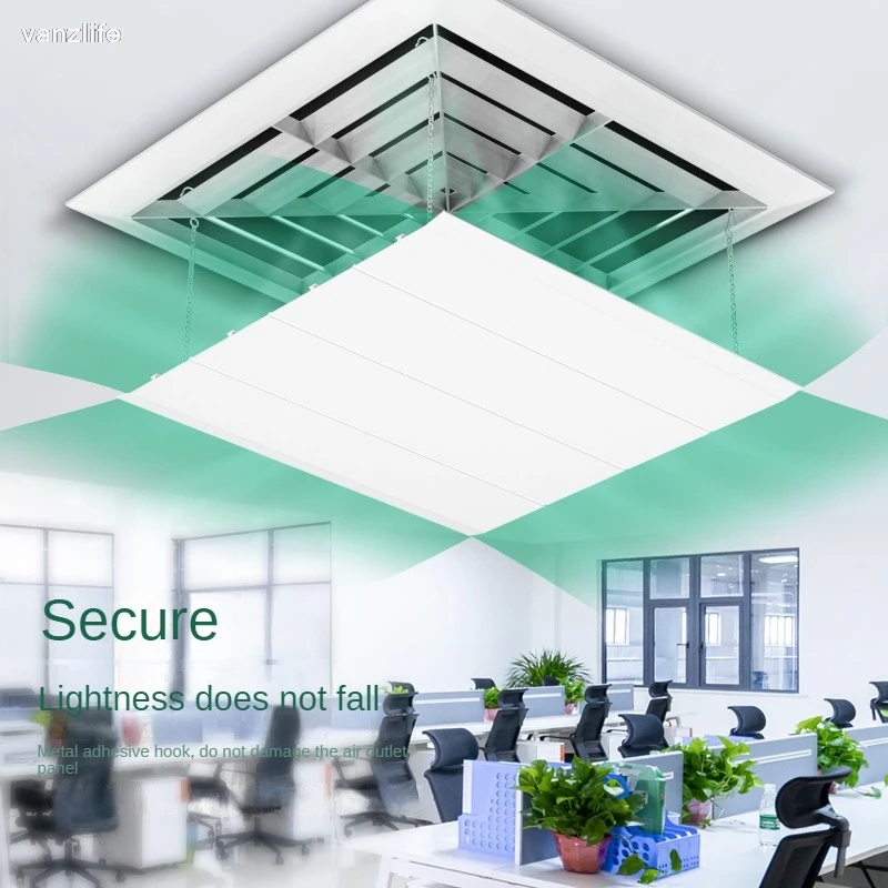 Central Air Conditioner Windshield Office Ceiling Suspended Square Air ...