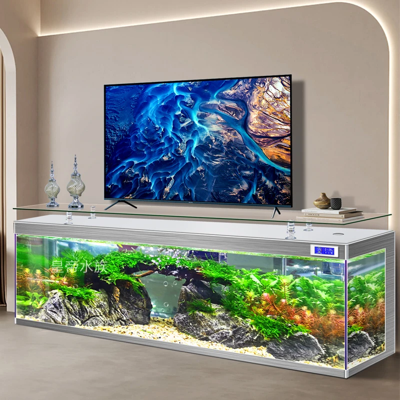 Lifegard Aquatics Ultra Low Iron Glass Bookshelf Aquarium,, 41% OFF