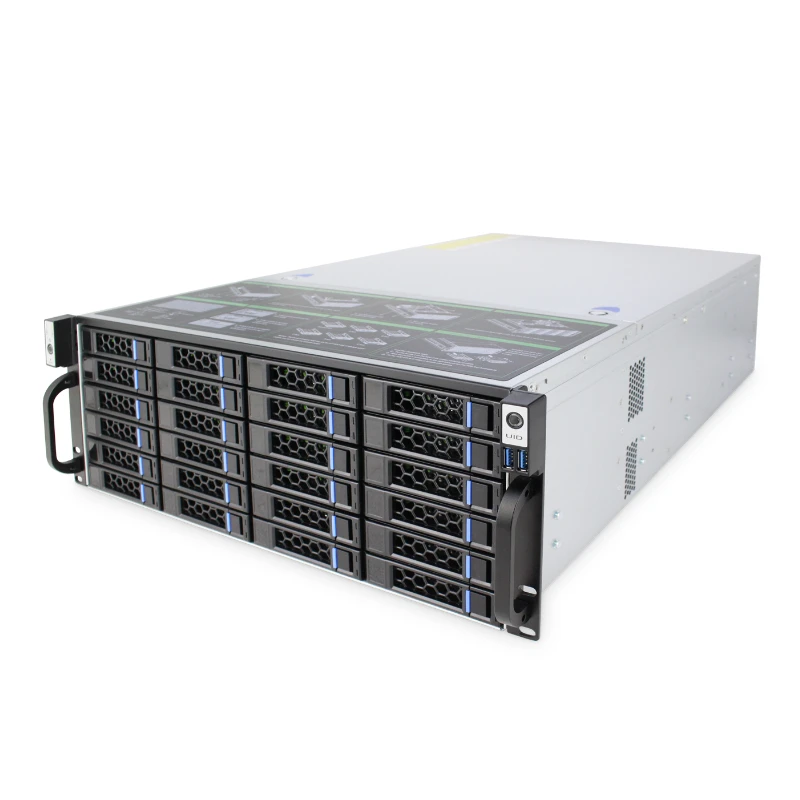 19inch 4u Rack Hot Swap Computer Chassis 24bay Hdd Storage Server Case ...