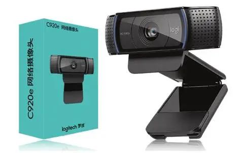 Logitech C920e HD Webcam Video Chat Web Recording Smart USB Camera 1080p