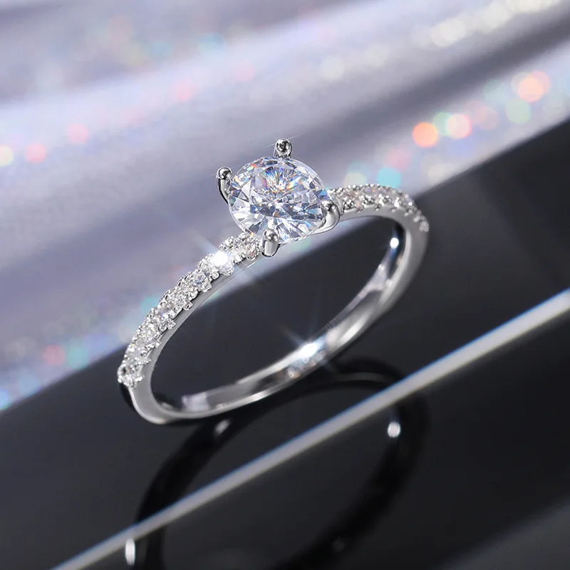 Luxury-Exquisite-Wedding-Band-Eternity-Rings-Women-Brilliant-Round ...