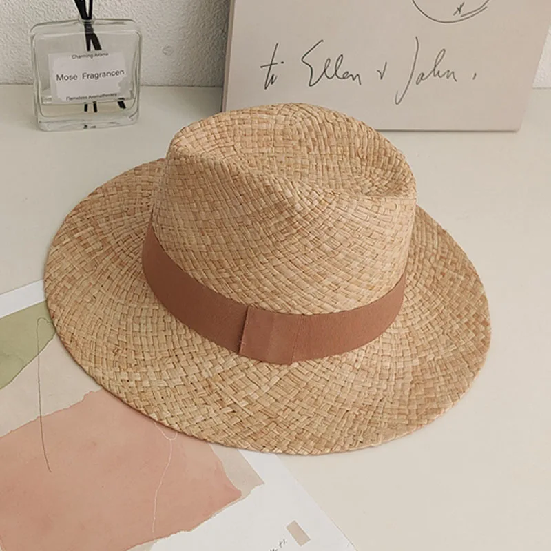 Straw-Hat-For-Women-Summer-Sun-Beach-Hats-Sun-Protection-Hat-Ladies ...