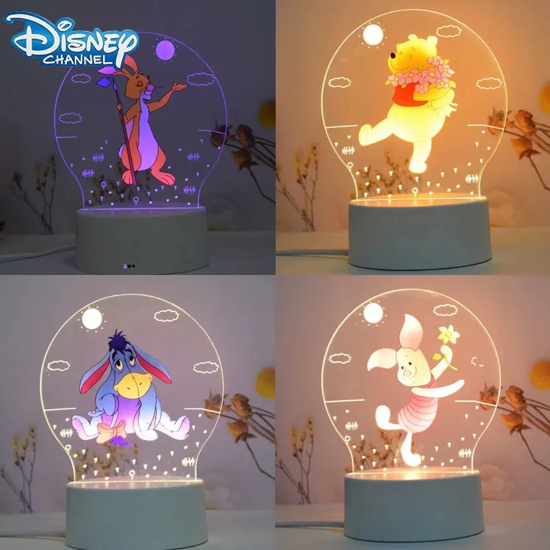 Disney-Winnie-The-Pooh-Lamp-Cartoon-Cute-LED-Light-Home-Decor-Party ...