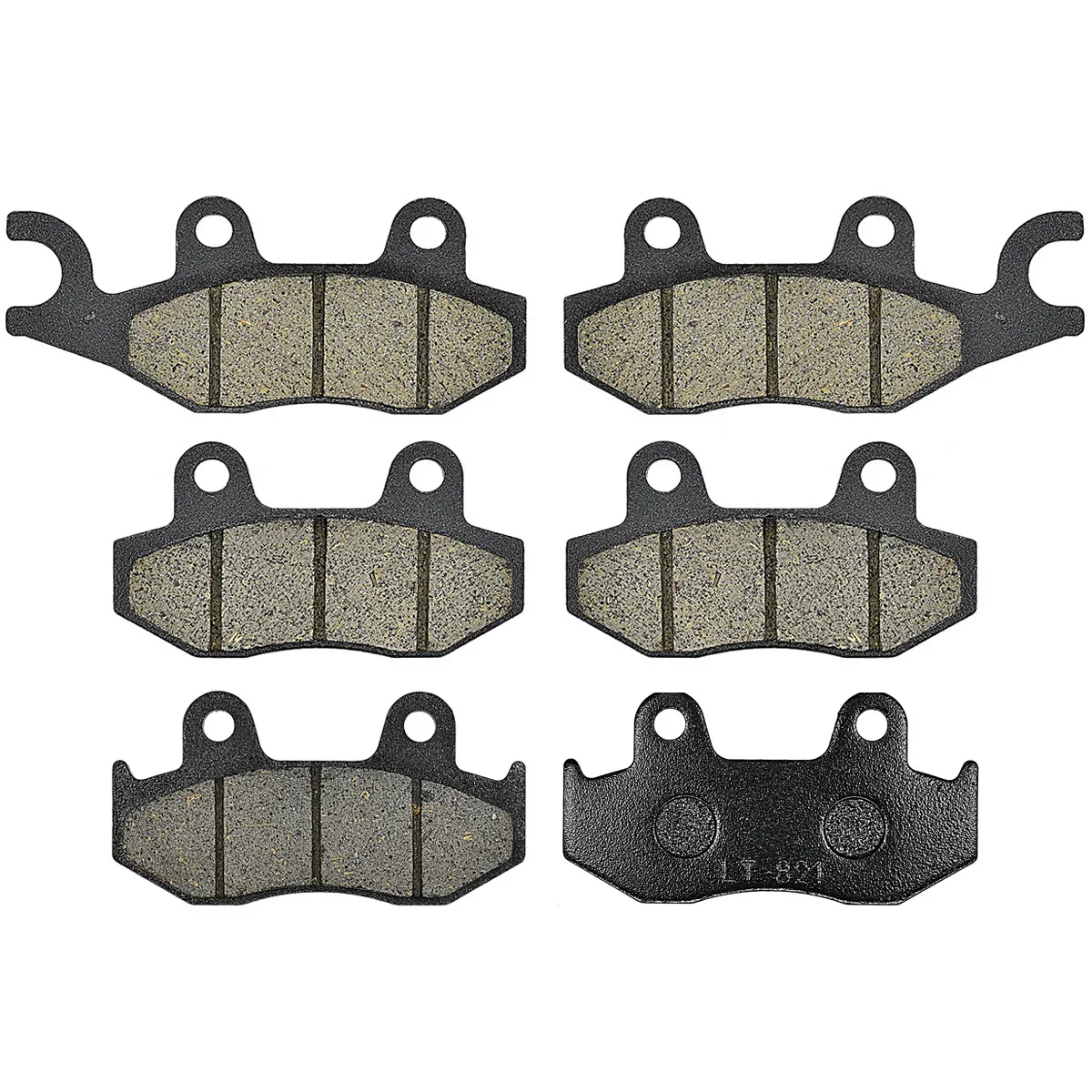 Motorcycle Front & Rear Brake Pads for Yamaha YFZ450 YFZ 450 ATV ...