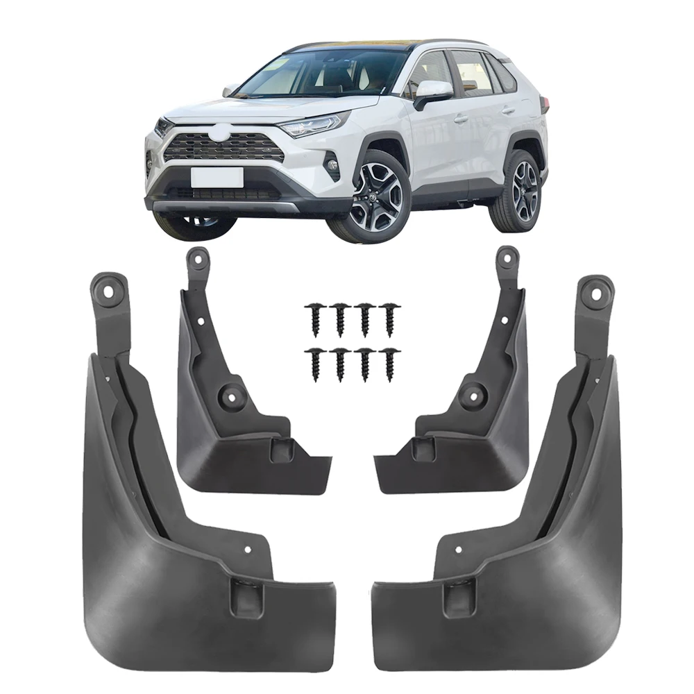 PP-Car-Mudguards-Fender-for-Toyota-RAV4-2020-4-Piece-Set-Mud-Flaps ...