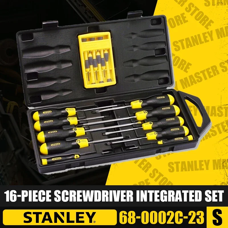 STANLEY-68-0002C-23-16-Piece-Screwdriver-Integrated-Set-Hand-Tool-Sets ...