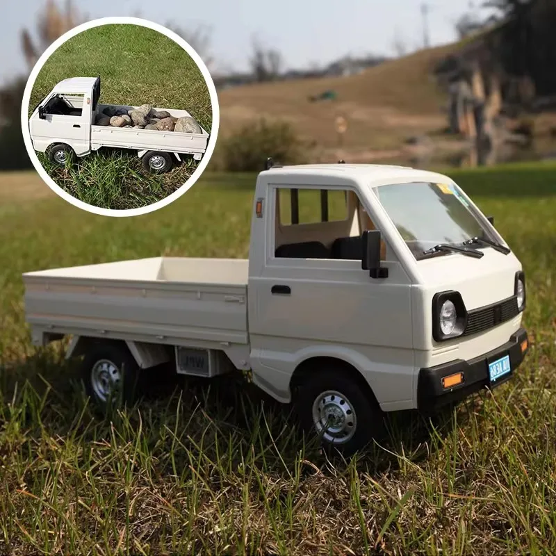 Wpl D12 1/10 2wd Rc Car Simulation Drift Truck Brushed 260 Motor ...