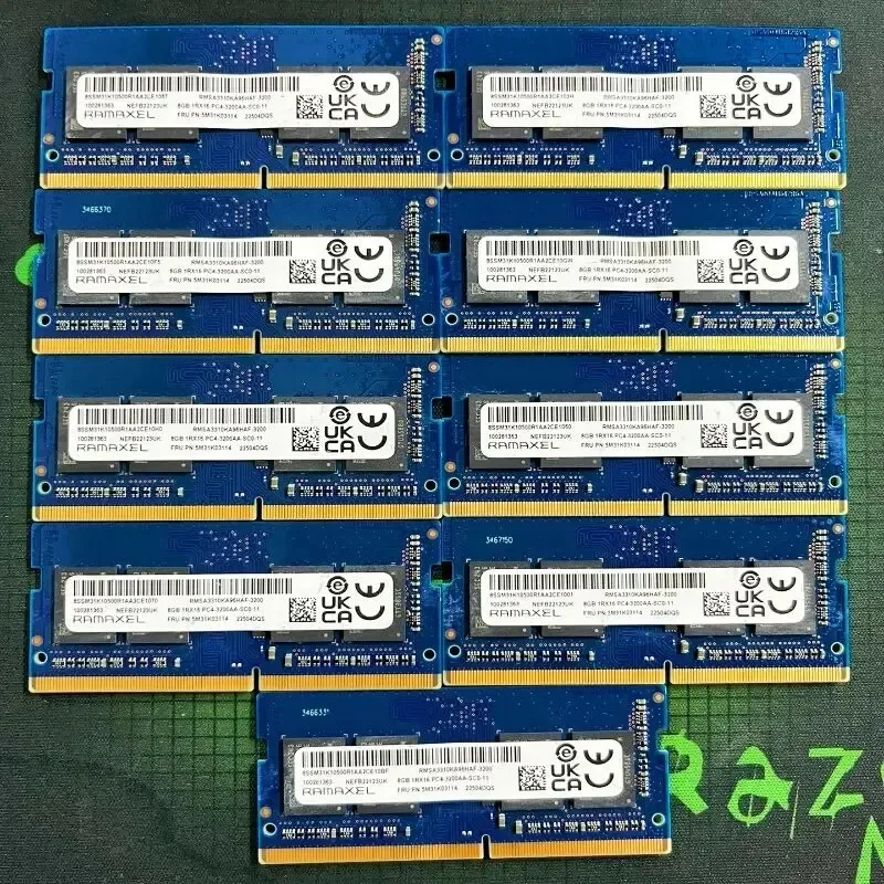A+RAMAXEL RAMS DDR4 8GB 3200MHz Laptop Memory Ddr4 8GB 1RX16 PC4-3200AA ...