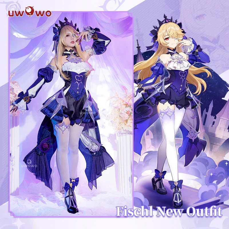 In-Stock-UWOWO-Fischl-Cosplay-Genshin-Impact-Fischl-Amy-Gothic-Electro ...