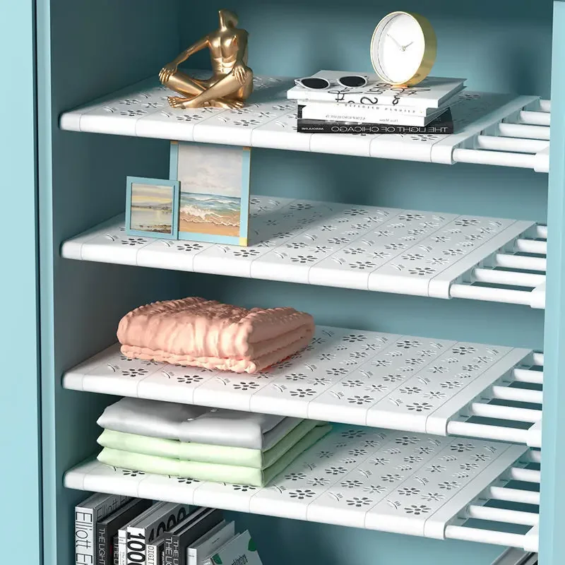 Adjustable-Wardrobe-Shelves-Wall-Bookcase-Mounted-Partition-Layered ...