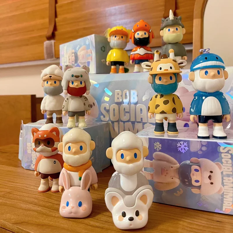 Farmer Bob Blind Box Animal Citizen Series Anime Figure Model Mystery ...