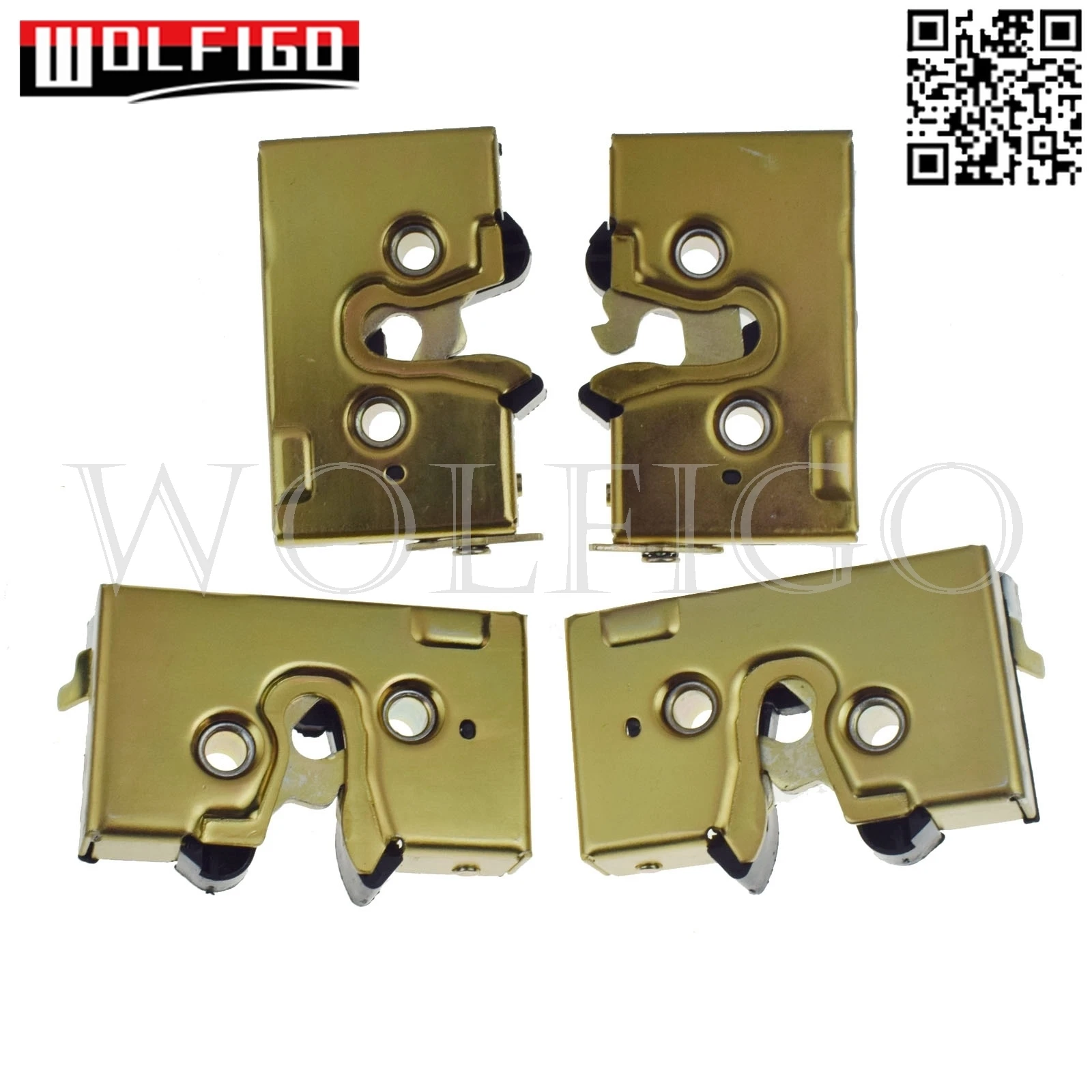 4PCS For Audi 50 80 VW Golf Mk1 Mk2 Van Jetta I II Caddy I Door Lock ...