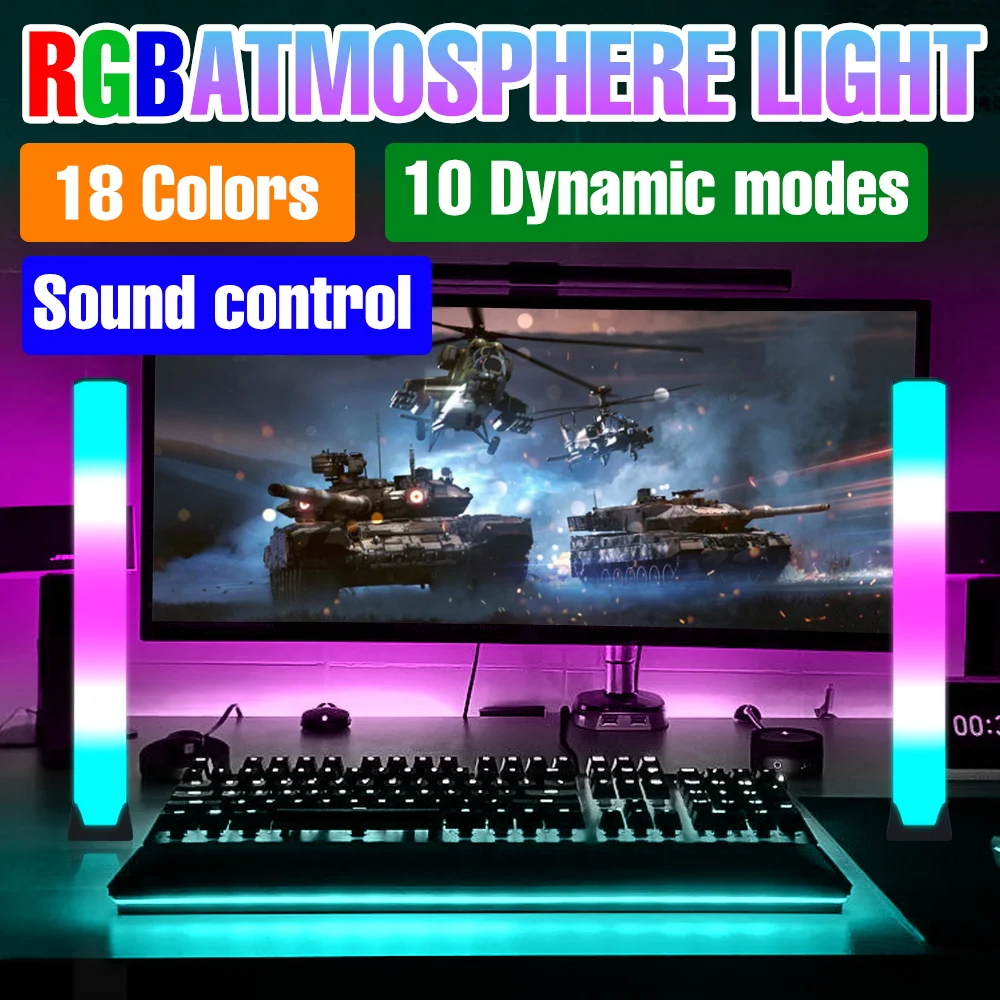 USB-LED-Table-Lamp-RGB-Music-Synchronous-Rhythm-Light-TV-Computer ...