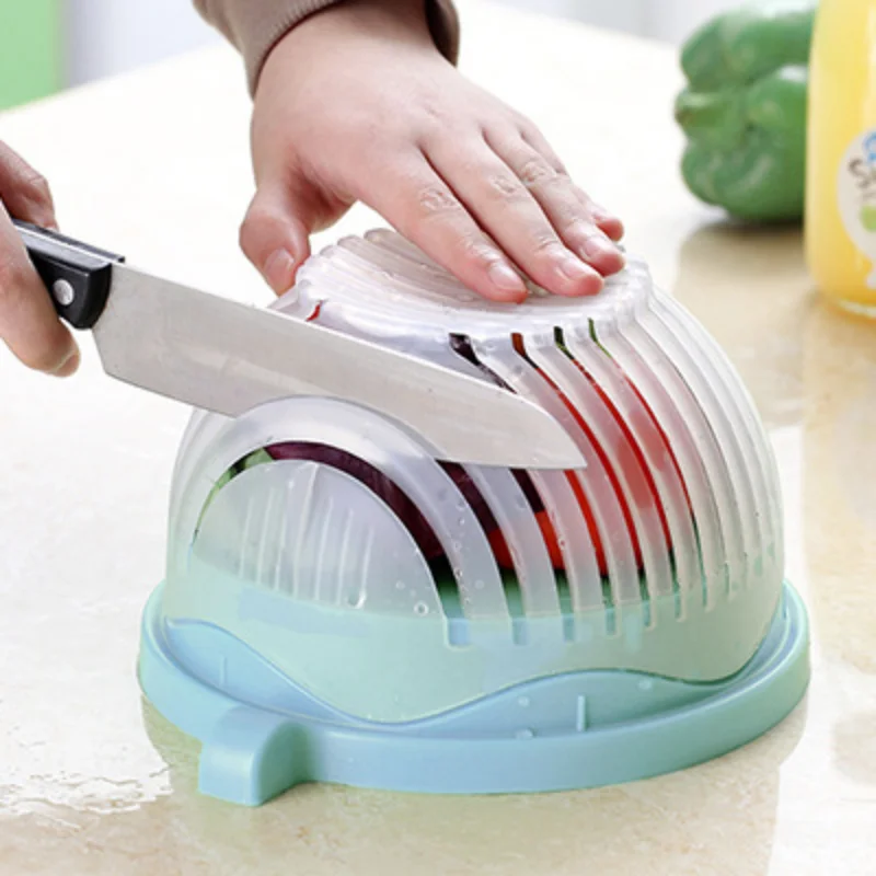 Salad Maker Bowl Cutter Slicer Home Tools Multifunctional Fruit and ...